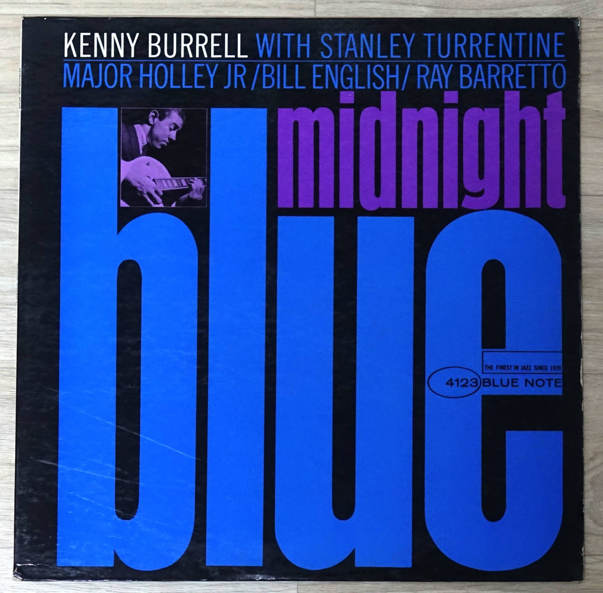 【やや傷や汚れあり】極美! US BLUE NOTE BLP 4123 完全オリジナル Midnight Blue / Kenny Burrell NYC/DG/RVG/EARの落札情報詳細 ...