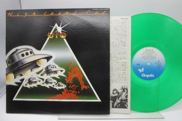 【やや傷や汚れあり】【カラーレコード】UFO「High Level Cut(UFOベスト)」LP（12インチ）/Chrysalis(WWS-81226)/洋楽ロックの落札情報詳細 - ヤフオク ...