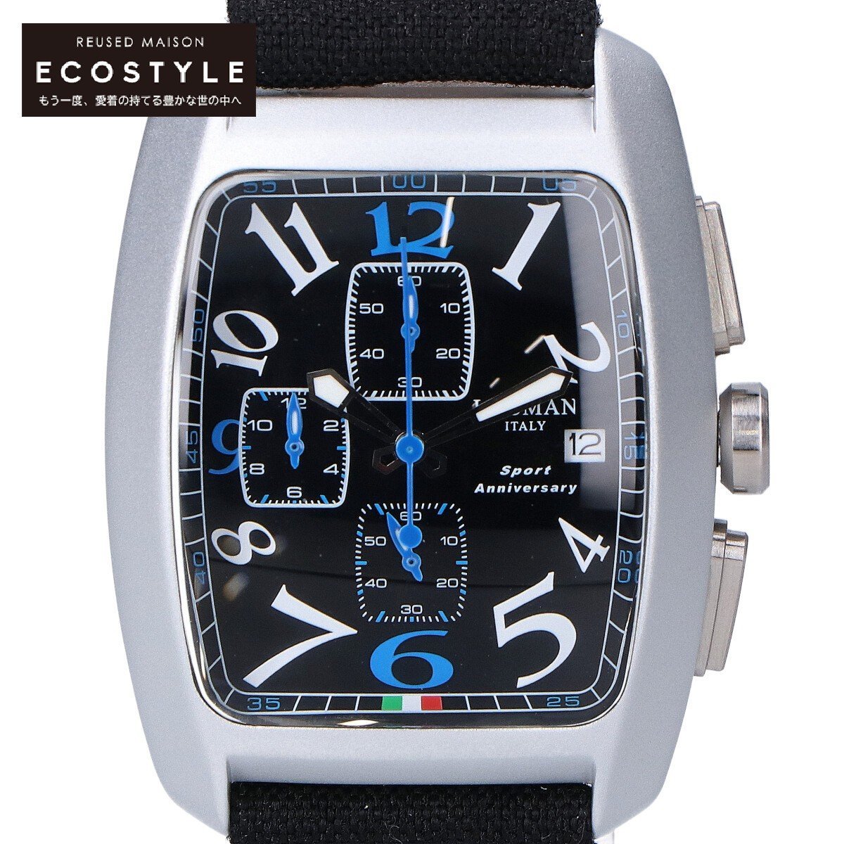 【未使用】【新品未使用】Locman ロックマン Ref.470 SPORT ANNIVERSARY CHRONOGRAPH スポーツ アニバーサリー クロノグラフ クォーツ 腕時計の落札情報 ...