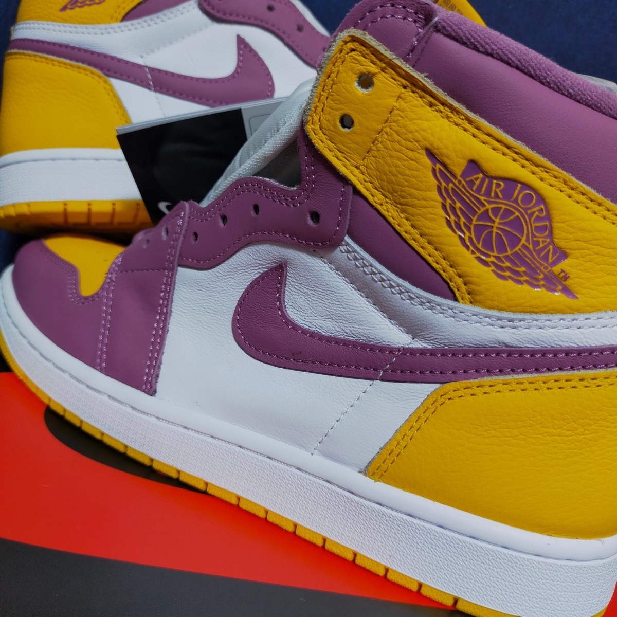 【未使用】100円〜 国内正規 NIKE AIR JORDAN 1 RETRO HIGH BROTHERHOOD OMEGA PSI PHI ...