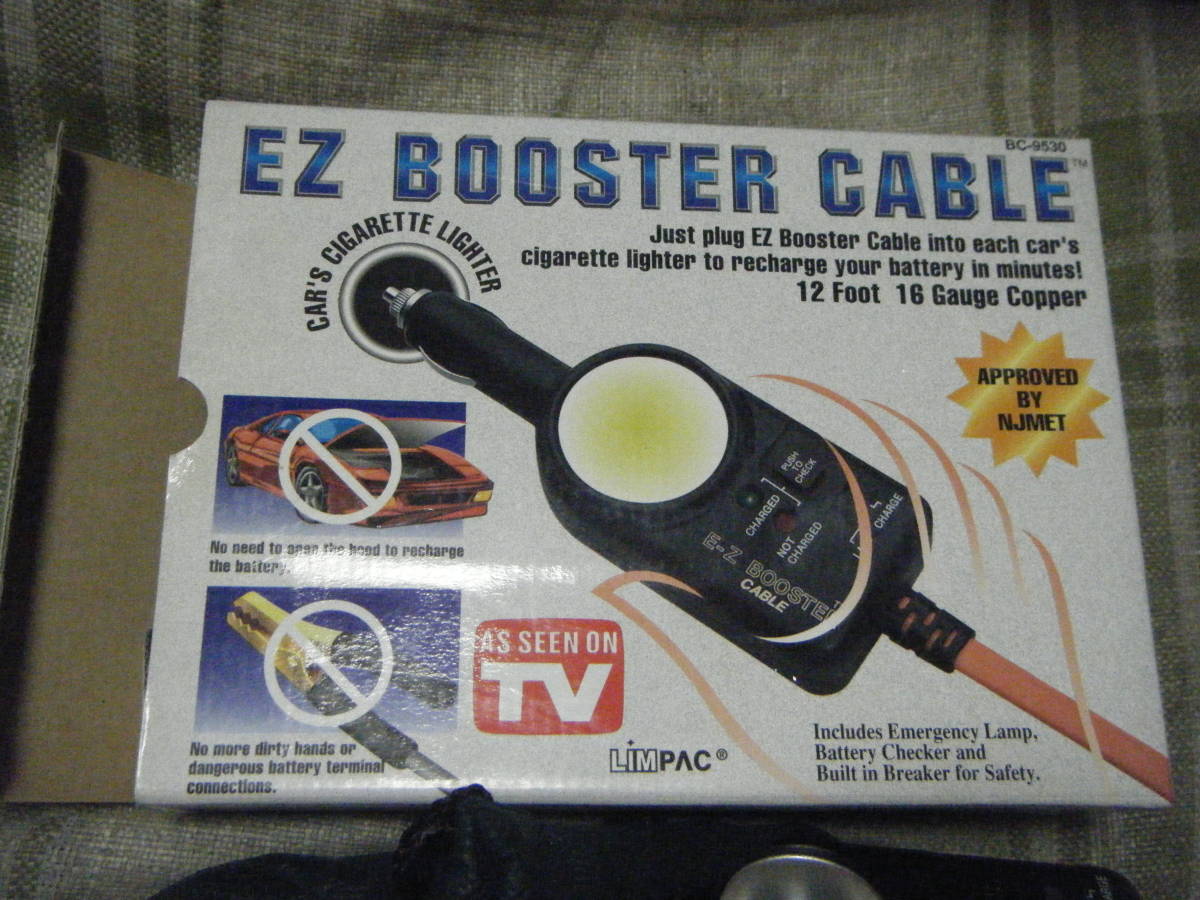 【やや傷や汚れあり】 EZ BOOSTER CABLE BC-9530 イージーブースターケーブル シガーソケット接続式 の落札情報詳細 ...