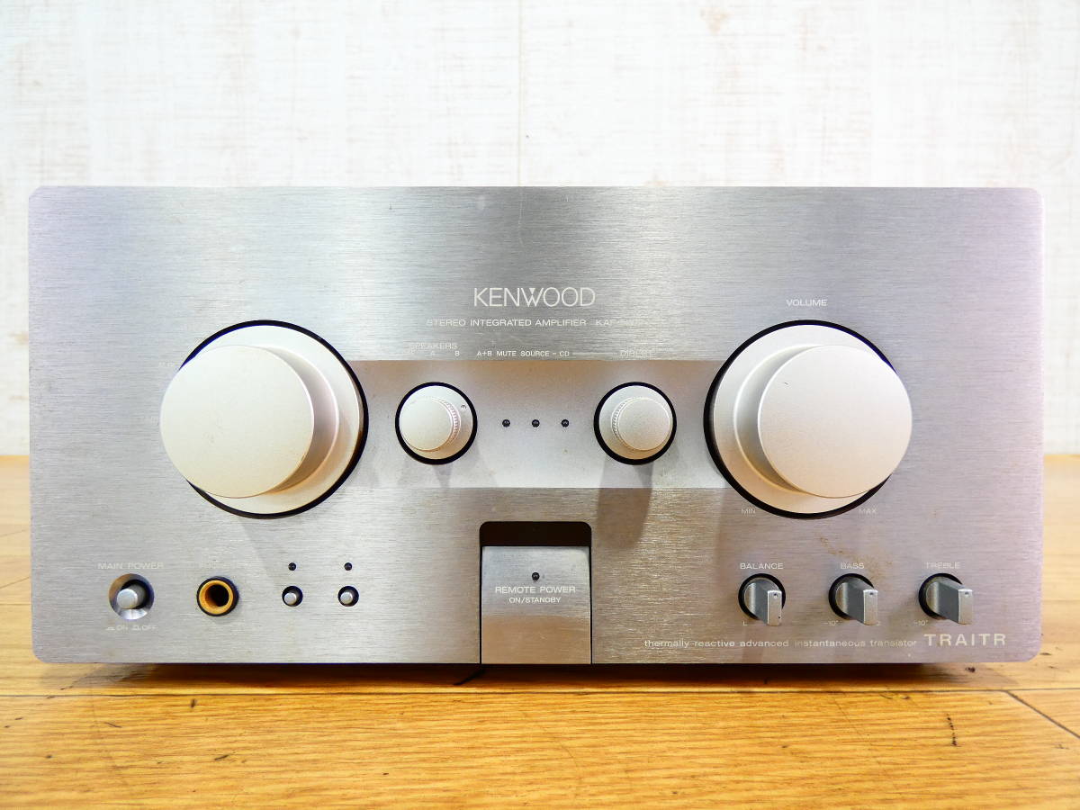 【傷や汚れあり】kenwood ケンウッド Kaf 5002 プリメインアンプ 音響機器 オーディオ ※現状渡し 音出しok! 100の落札