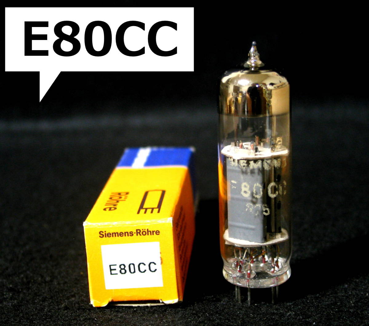 【目立った傷や汚れなし】【外箱付】SIEMENS E80CC／6085／増幅用中μ双3極管／SQ管 真空管／単品① 元気度チェック＆試聴テスト実施 送料140円～ の落札情報詳細 - ヤフオク ...