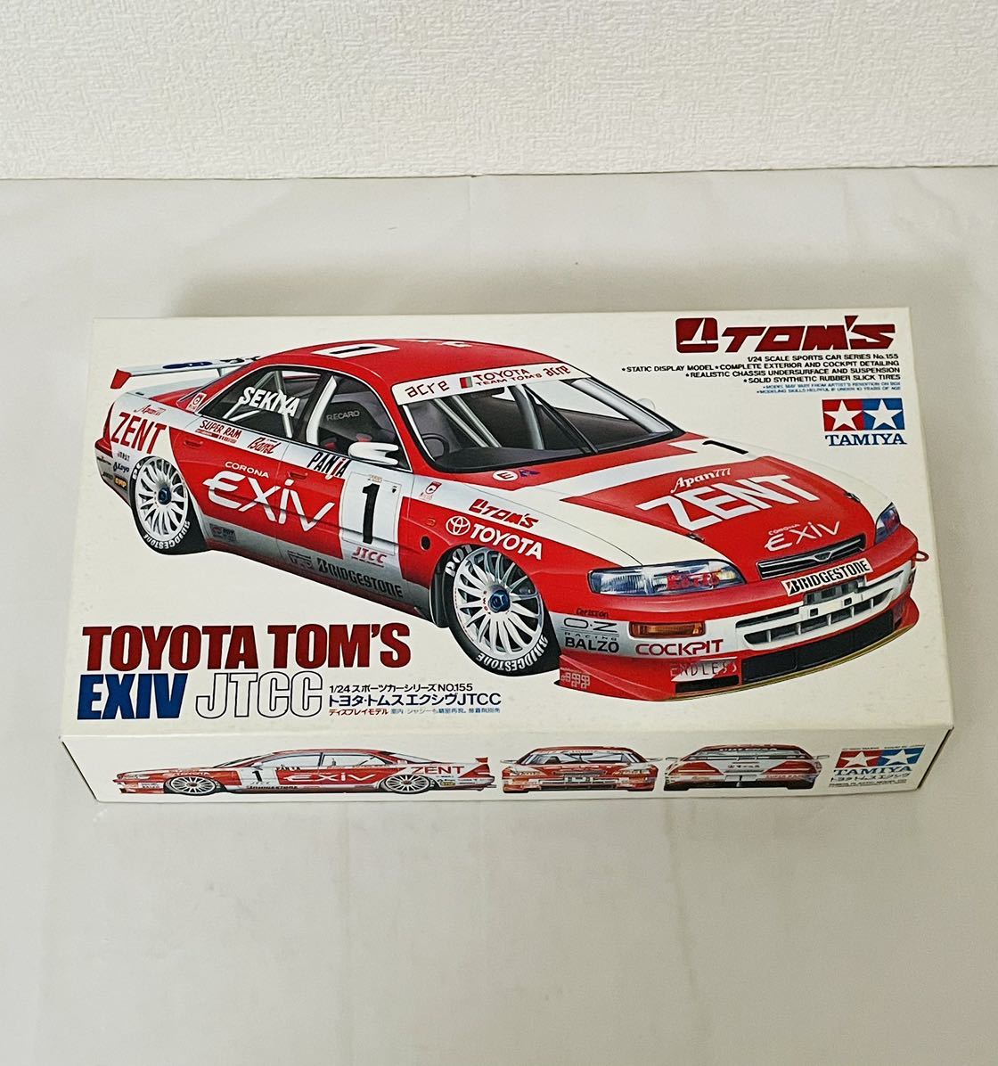 【未使用】F10梱80★未組立 タミヤ 1/24 トヨタ TOYOTA トムス エクシヴ エクシブ JTCC スポーツカーシリーズの落札情報 ...
