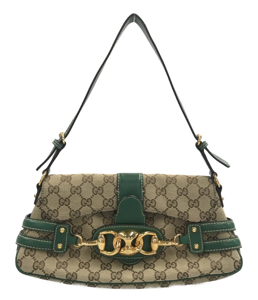【傷や汚れあり】グッチ ハンドバッグ ワンショルダーバッグ 肩掛け 159402 214397 GGキャンバス レディース GUCCIの落札 ...