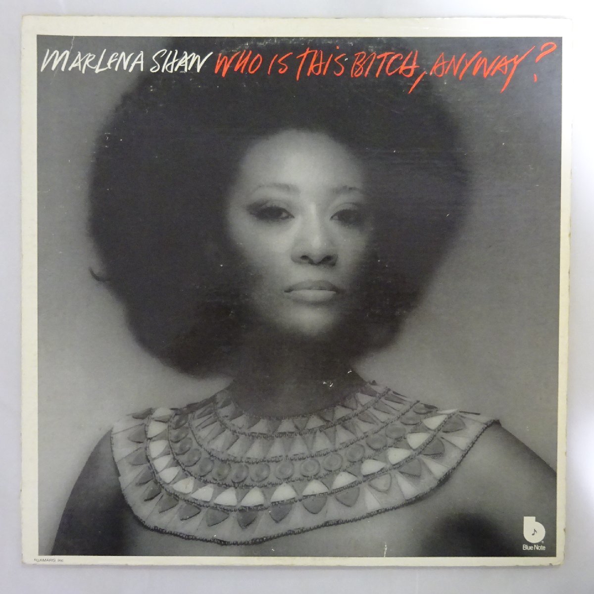 【やや傷や汚れあり】14019099;【USオリジナル/BLUE NOTE】Marlena Shaw / Who Is This Bitch ...