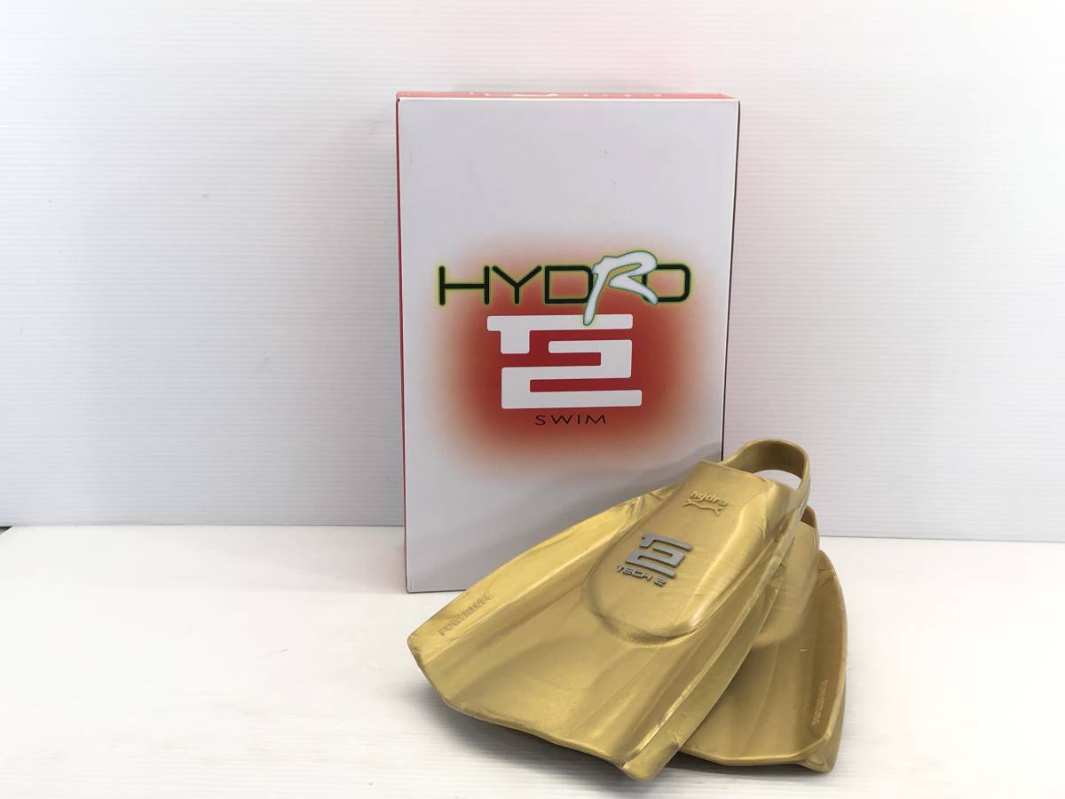 【未使用】 HYDRO TECH2 SWIM フィン サイズ：S（22.5～24.5cm) ハイドロテック2 ゴールド 足ひれ の落札情報詳細 - ヤフオク落札価格検索 オークフリー