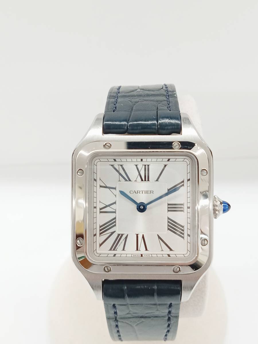 【やや傷や汚れあり】Cartier サントスデュモン WSSA0023 腕時計 クォーツ シルバー レディースの落札情報詳細 - Yahoo ...