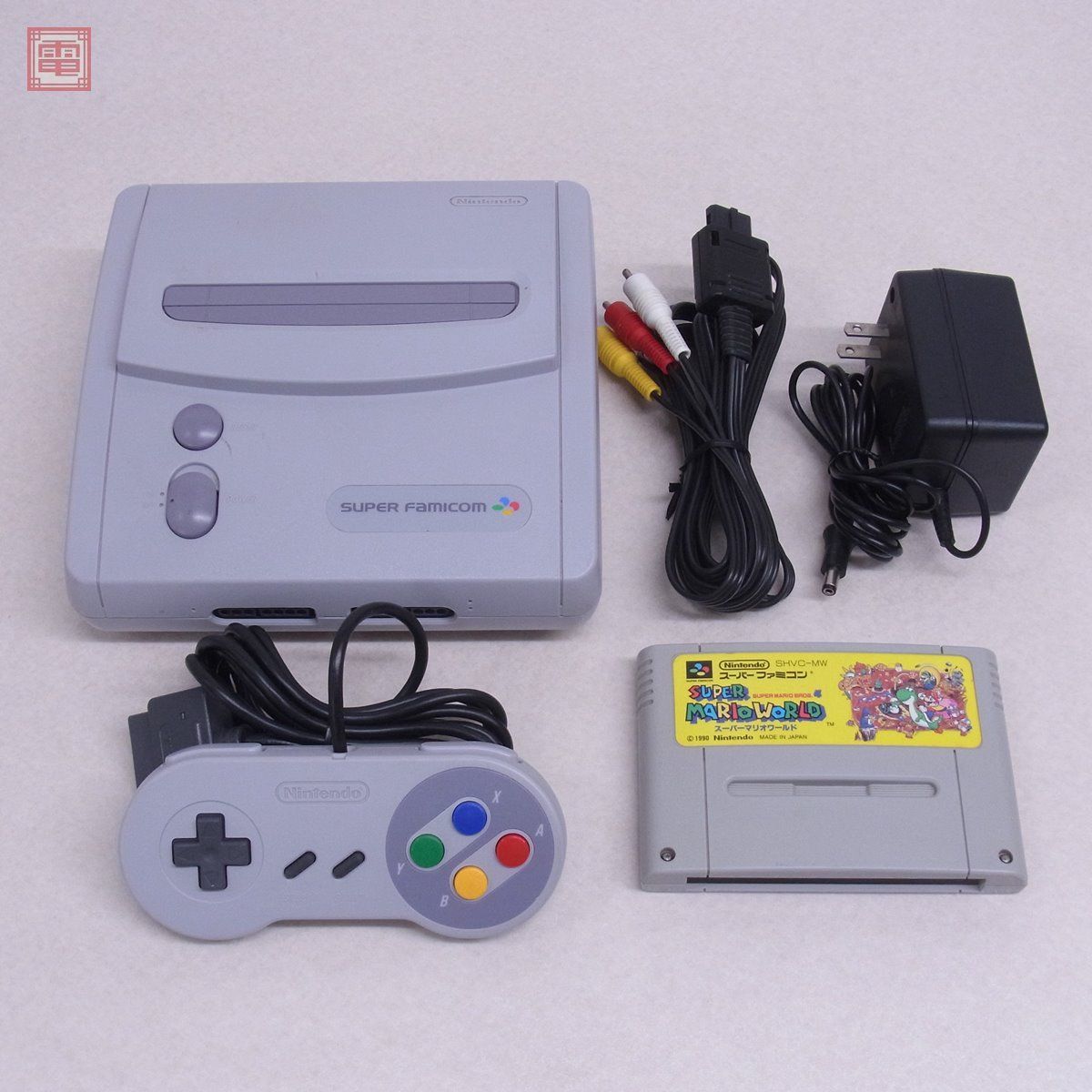 【傷や汚れあり】SFC スーパーファミコン ジュニア SHVC-101 本体 SUPER FAMICOM Jr. 任天堂 Nintendo ...