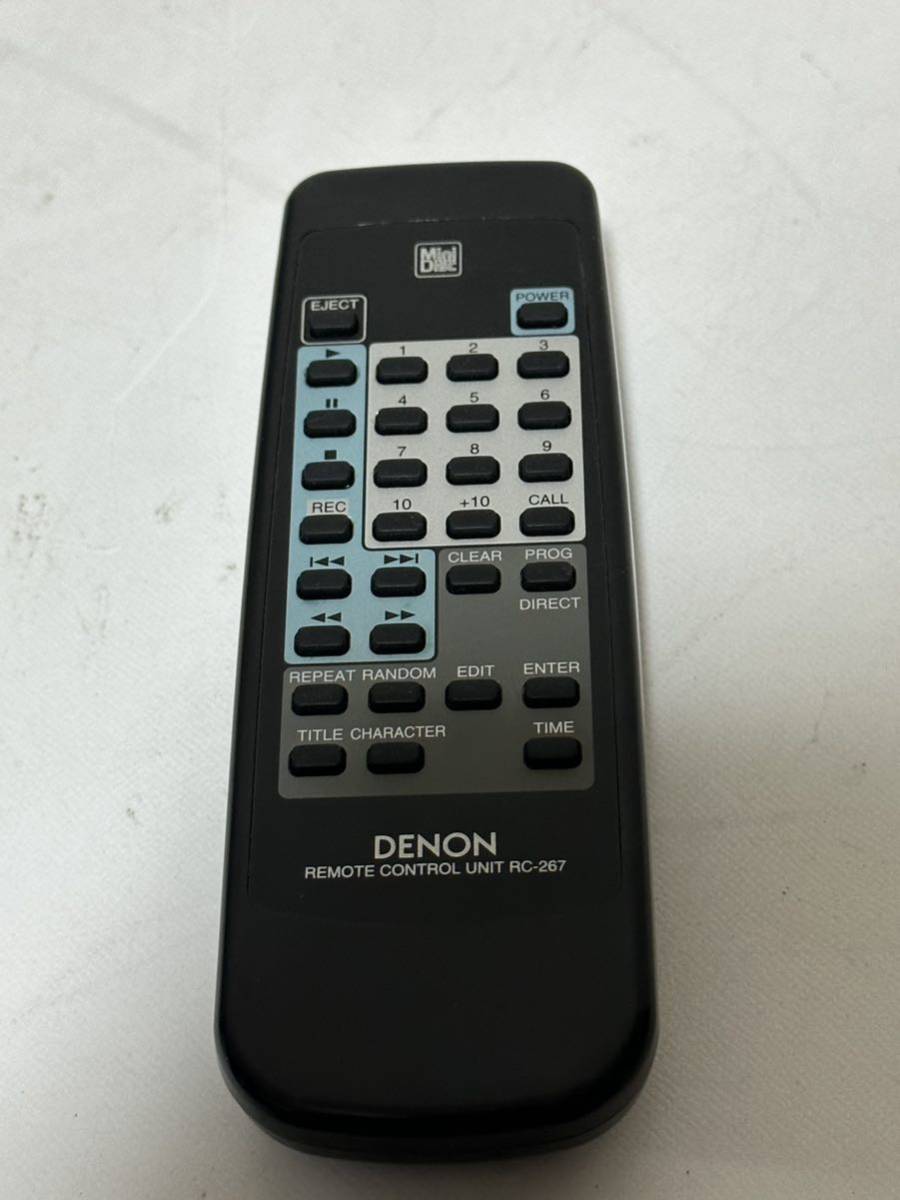 【やや傷や汚れあり】DENON デノンのリモコンRC-267の落札情報詳細 - ヤフオク落札価格検索 オークフリー