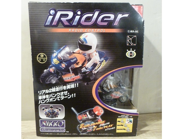 【未使用】〓NIKKO/ニッコー ラジコン モーターサイクル iRider/アイライダー 1/26スケール 40MHz レプソルホンダRC211V バイク 二輪 ビンテージトイの落札情報詳細 ...