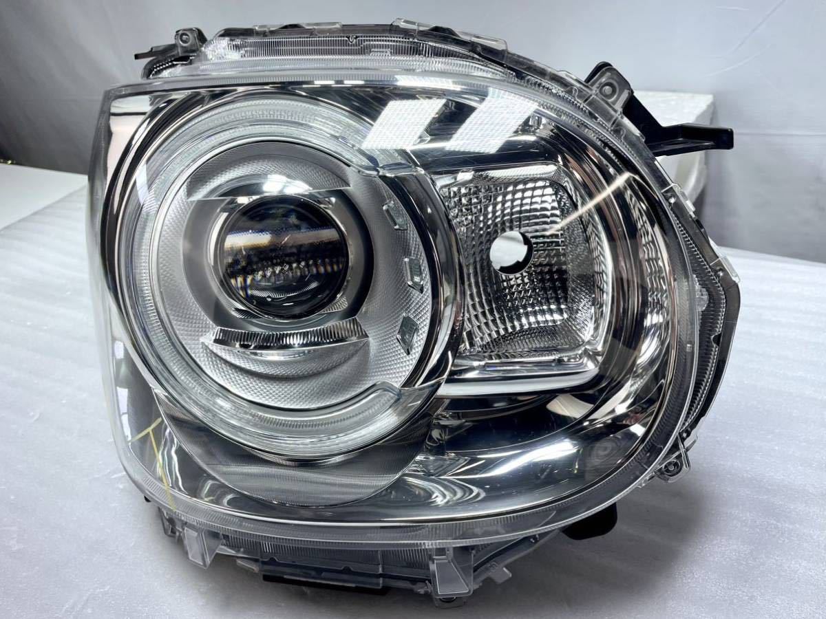 【やや傷や汚れあり】S-1398 ムーヴキャンバス 右 ヘッドライト LED LA800S LA810S KOITO 100-69038 打刻 ...
