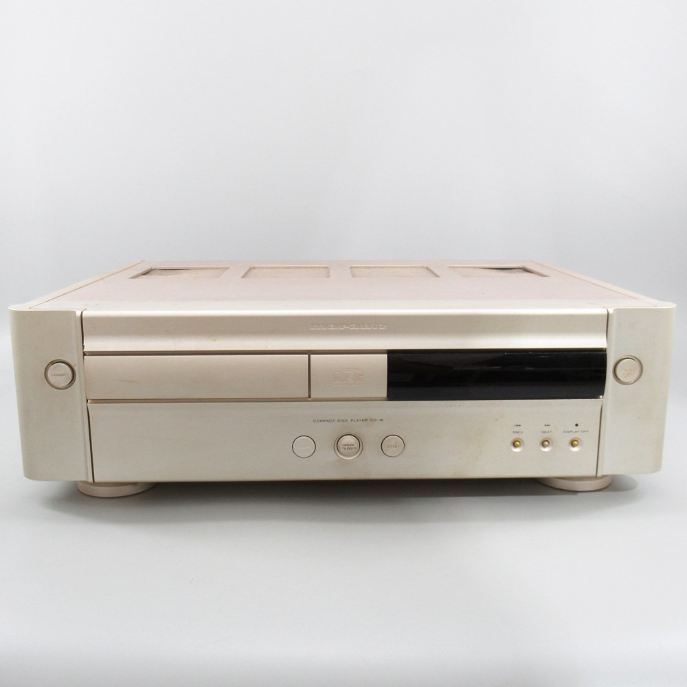【傷や汚れあり】1円～ Marantz CD-15 マランツ CDプレイヤー 通電確認済み 同梱不可 オーディオ機器 217-1985146【O商品】の落札情報詳細 - ヤフオク落札価格検索 ...