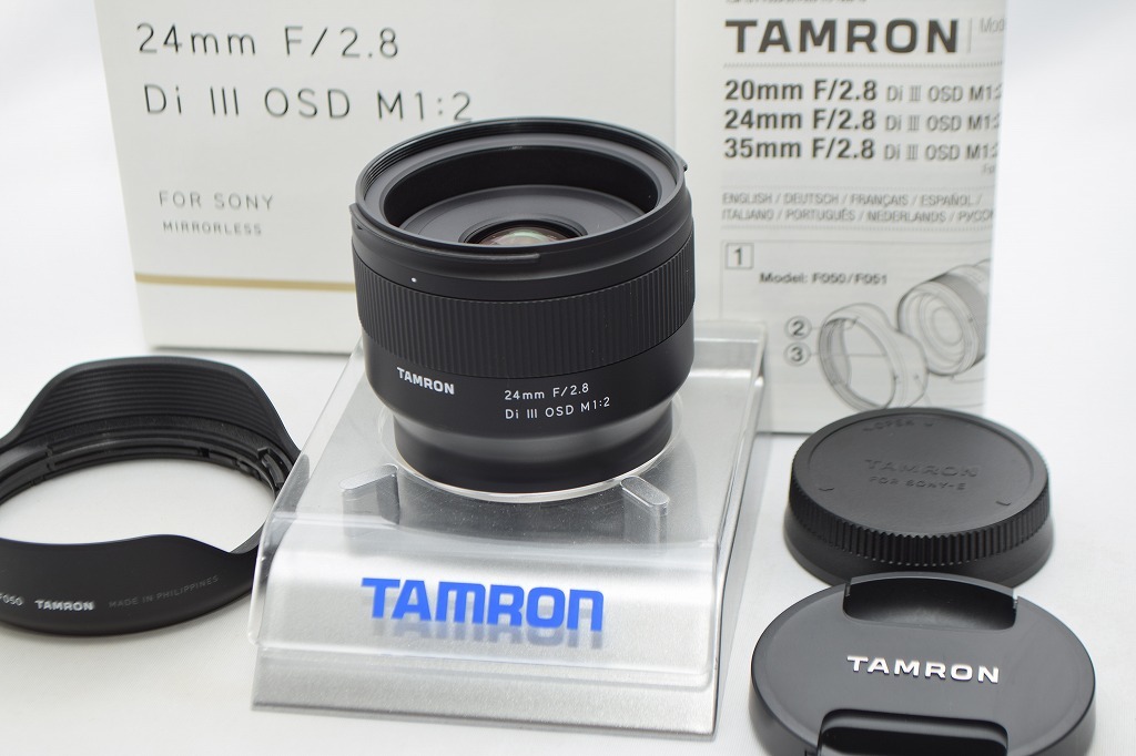 【目立った傷や汚れなし】美品★TAMRON タムロン 24mm F2.8 Di Ⅲ OSD M1:2 F051 SONY Eマウント ソニー用★元箱付の落札情報詳細 - ヤフオク落札価格検索 ...