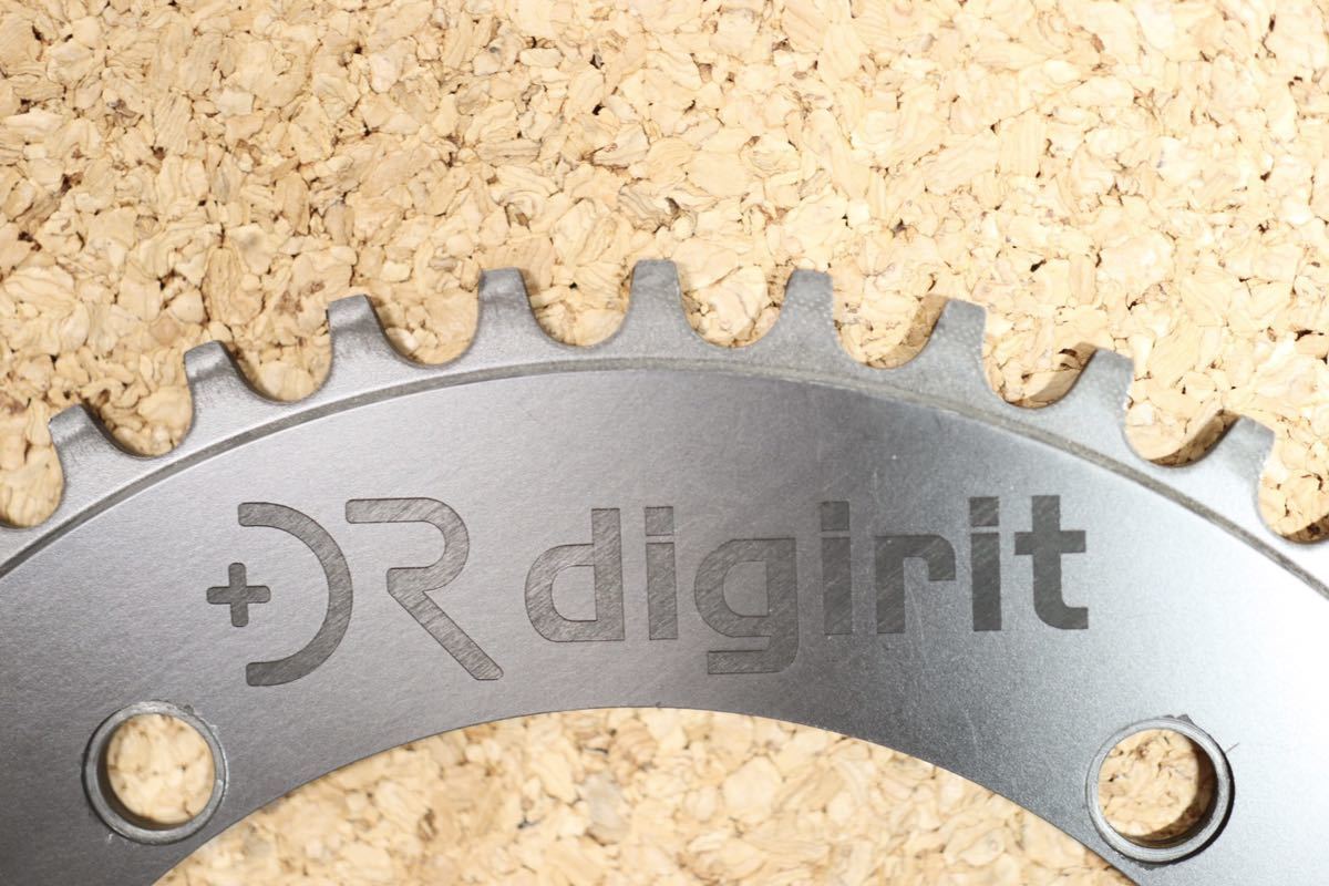 【やや傷や汚れあり】digirit ディジリット ピスト チェーンリング 49 T PCD 144 LEADER BIKE Cinelli ...