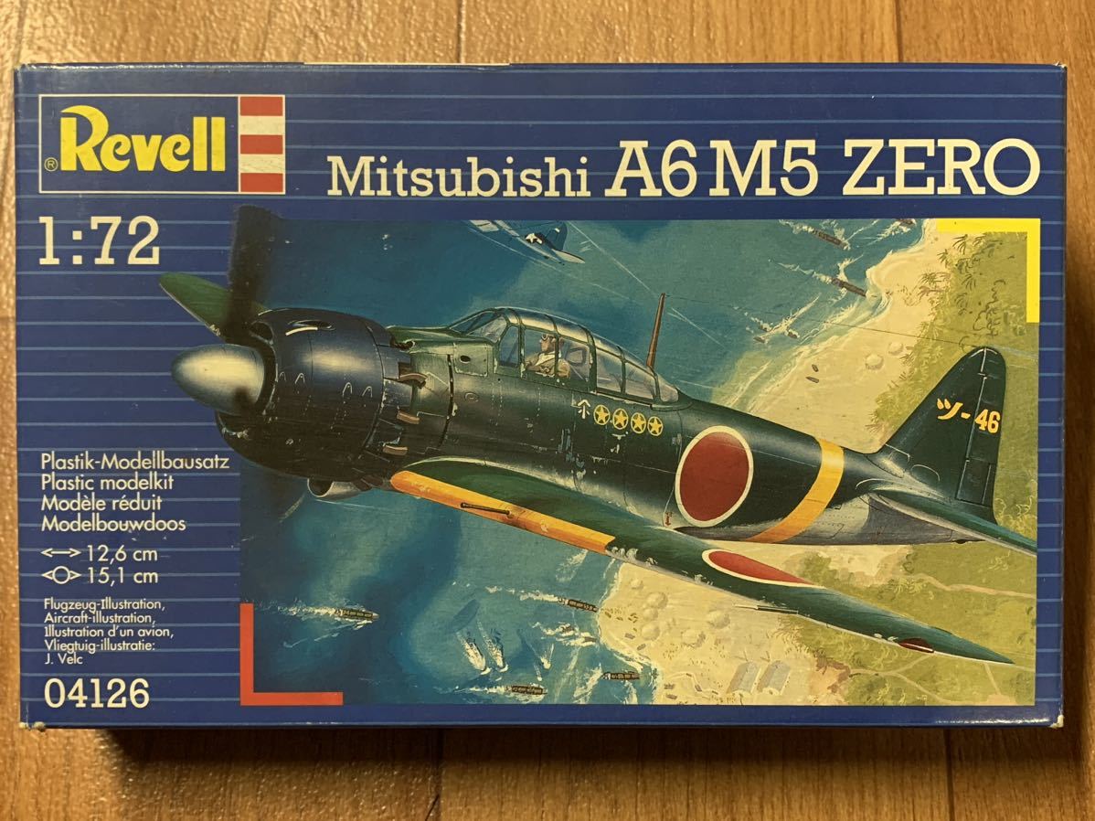【やや傷や汚れあり】07055 1/72 Revell 04126 Mitsubishi A6 M5 Zero レベル 三菱 A6M5 零式艦上戦闘機 零戦 未組立品の落札情報詳細 ...