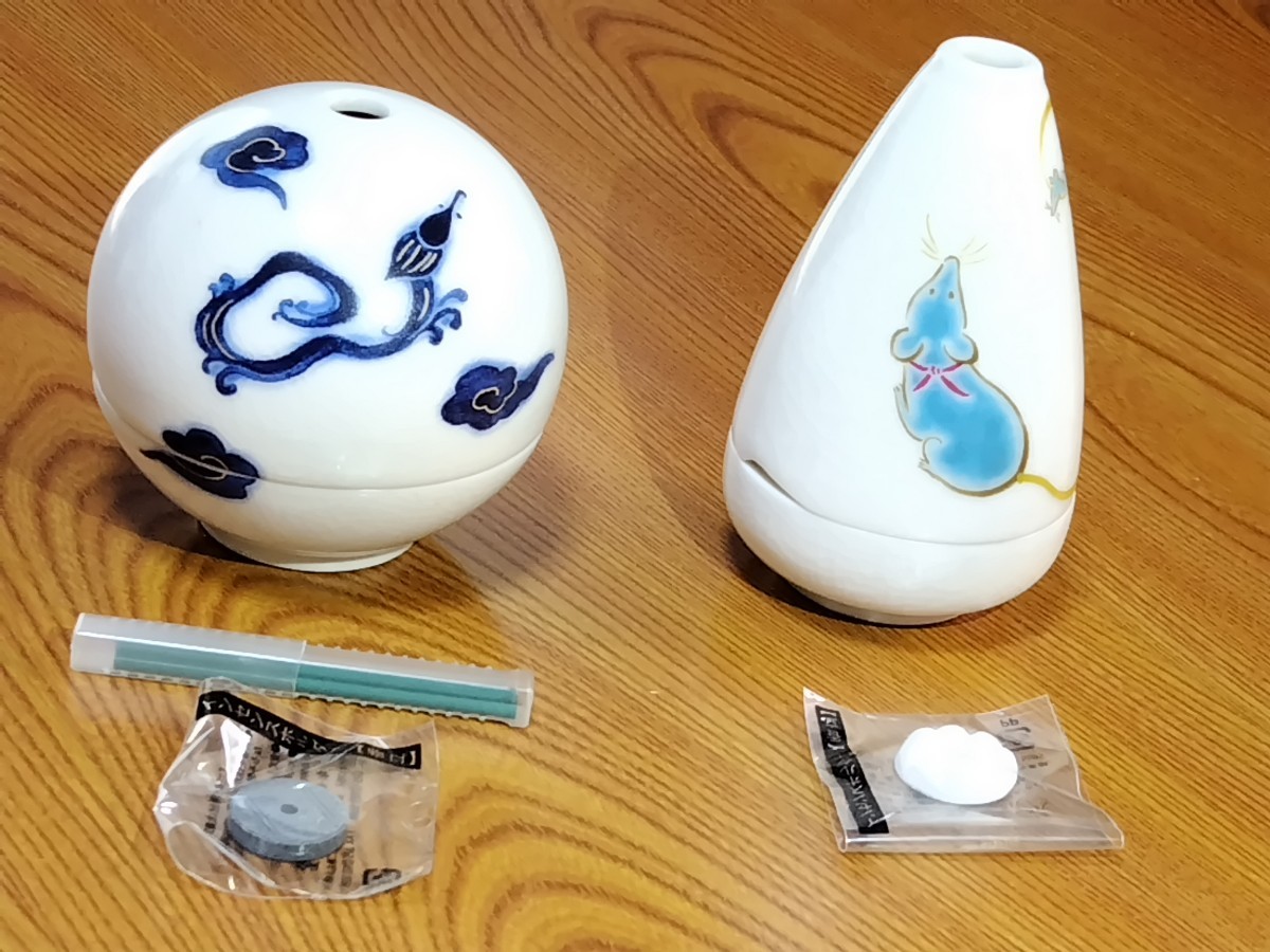 【未使用に近い】A776 松榮堂 干支香炉 子 卯 2点セット お香3本 お香立て2個 インテリア お香 香炉の落札情報詳細 - ヤフオク落札価格検索 オークフリー