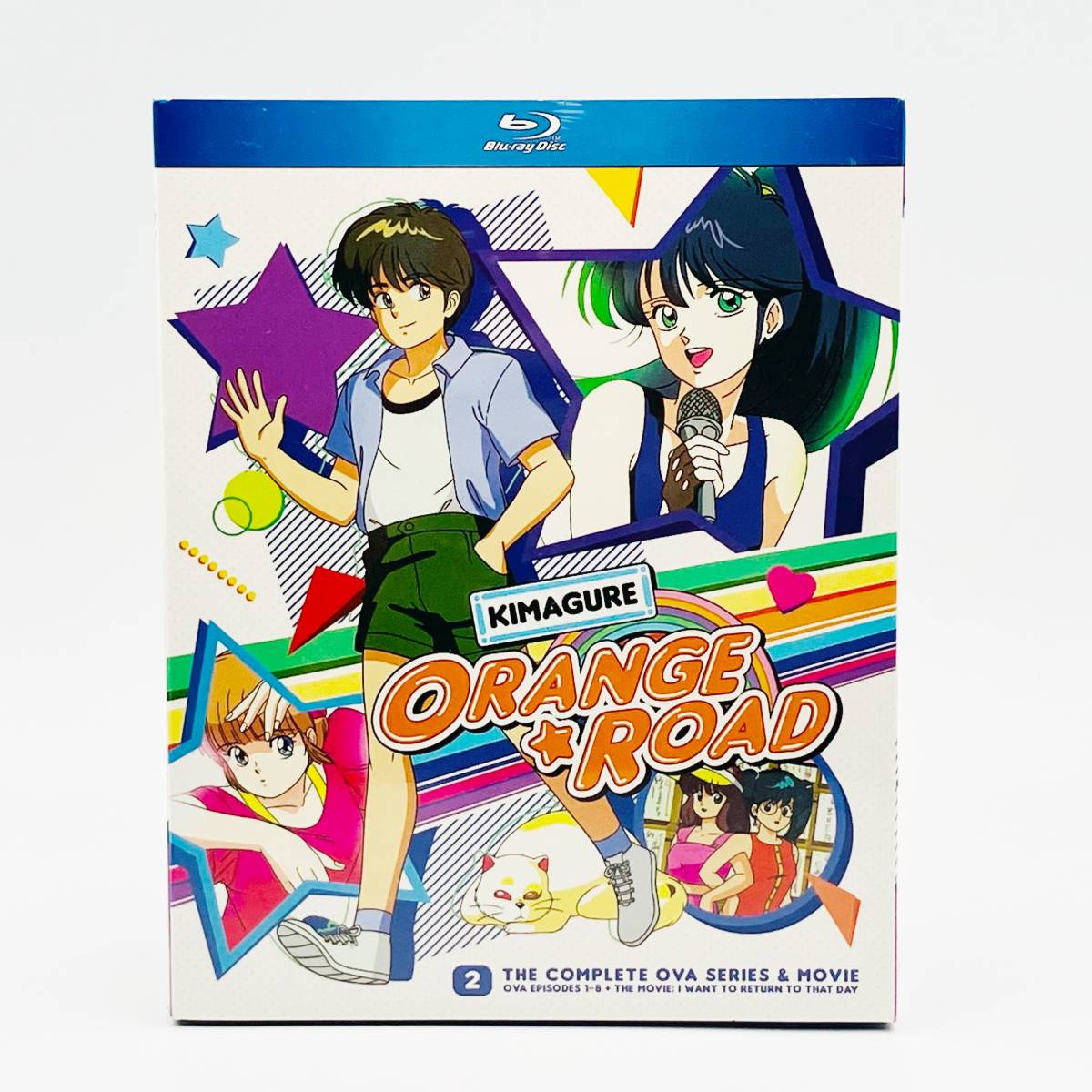 【未使用】【送料込】きまぐれオレンジ★ロード OVA全8話+劇場版 (北米版 ブルーレイ) Kimagure Orange Road Ova Series & Movie blu-ray BD ...