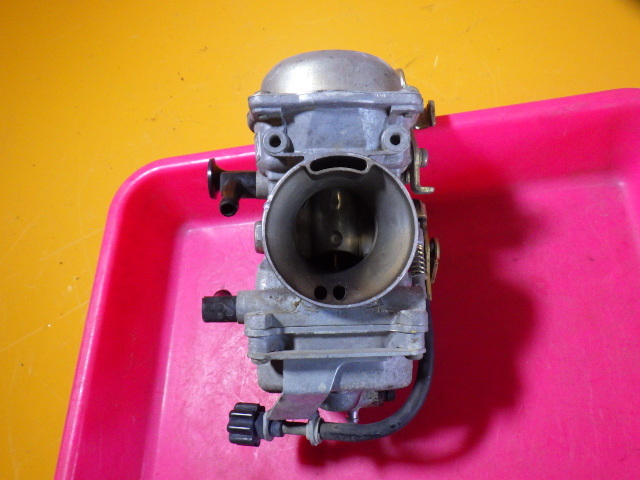 【やや傷や汚れあり】45141 カワサキ LX250E-004～ KLX250SR E1 '93 規制前 純正 キャブレター 正常作動 動画 ...