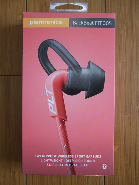 【未使用】同梱可 新品 Plantronics プラントロニクス Bluetooth対応 カナルイヤホン BackBeat FIT 305 レッド 軽量 防水 イヤフォン ジョギングの落札情報 ...