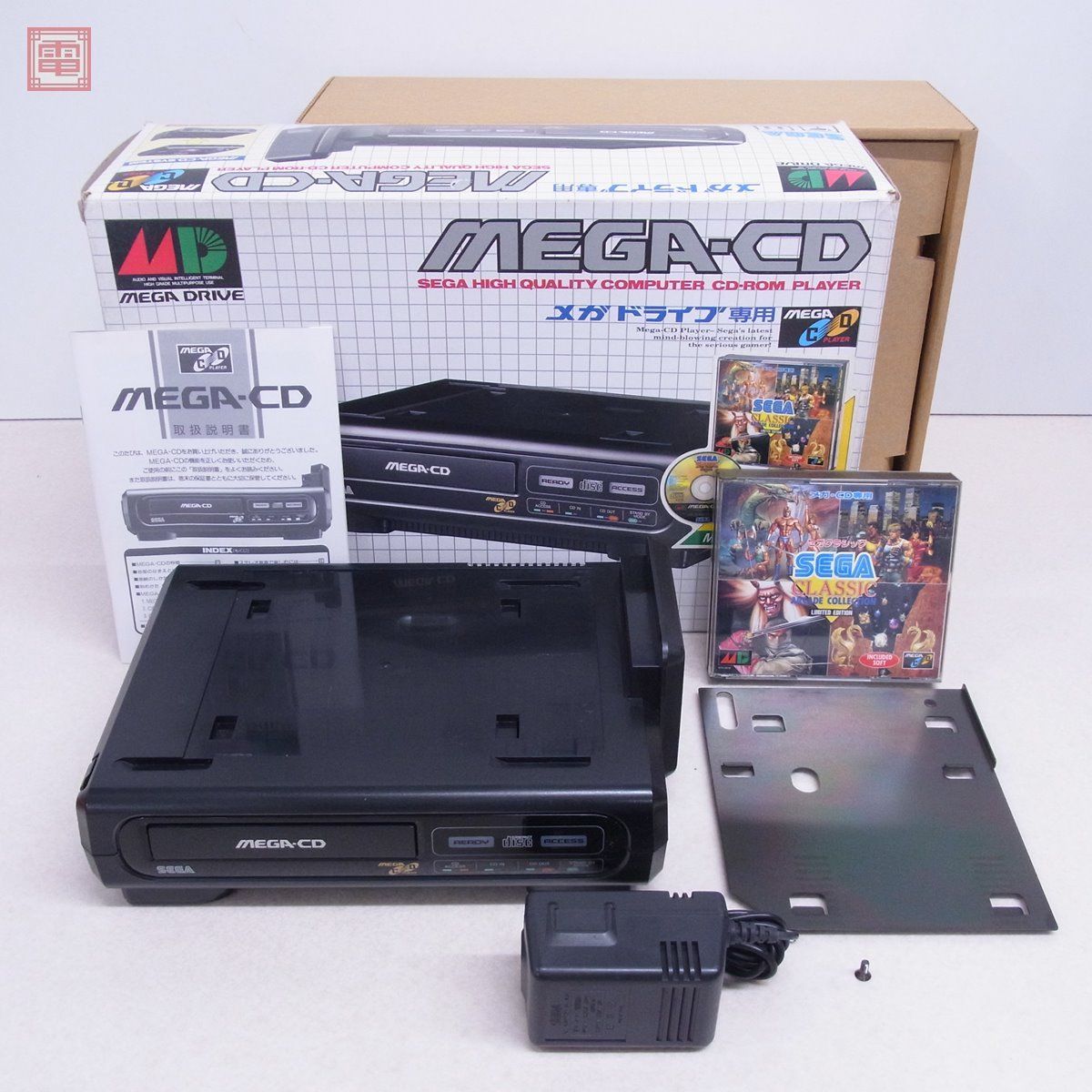【全体的に状態が悪い】MEGA-CD MEGA-DRIVE メガドライブ メガCD シリアル一致 HAA-2910 セガ SEGAの落札情報詳細 - ヤフオク落札価格検索 オークフリー