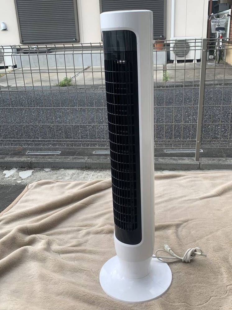 【目立った傷や汚れなし】美品 DCモータースリムファン 日立 HITACHI HSF-DC910 縦型扇風機 2017年製 本体のみ ②の落札 ...