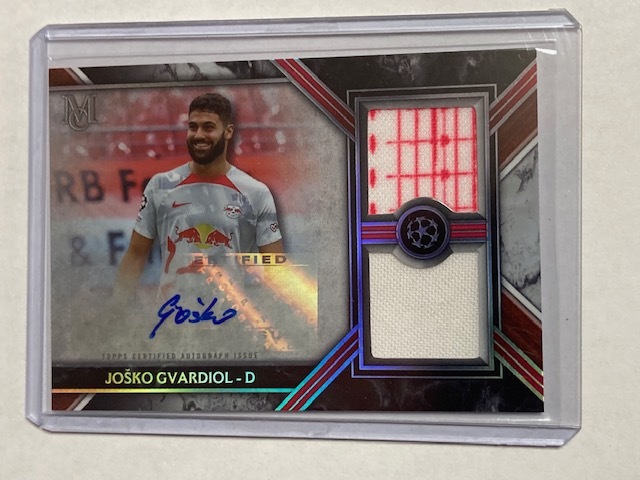 【未使用】2022-23 Topps Museum Collection Player Worn Memorabilia Josko ...