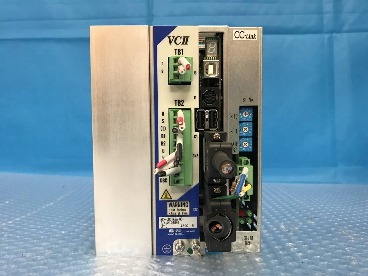 【傷や汚れあり】[CK19079] NIKKI DENSO 日機電装 NCR-CDC1A2A-801 AC SERVO DRIVER 動作保証の落札情報詳細 - Yahoo!オークション落札 ...