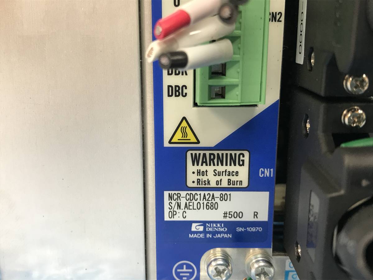 【傷や汚れあり】[CK19079] NIKKI DENSO 日機電装 NCR-CDC1A2A-801 AC SERVO DRIVER 動作保証の落札情報詳細 - Yahoo!オークション落札 ...