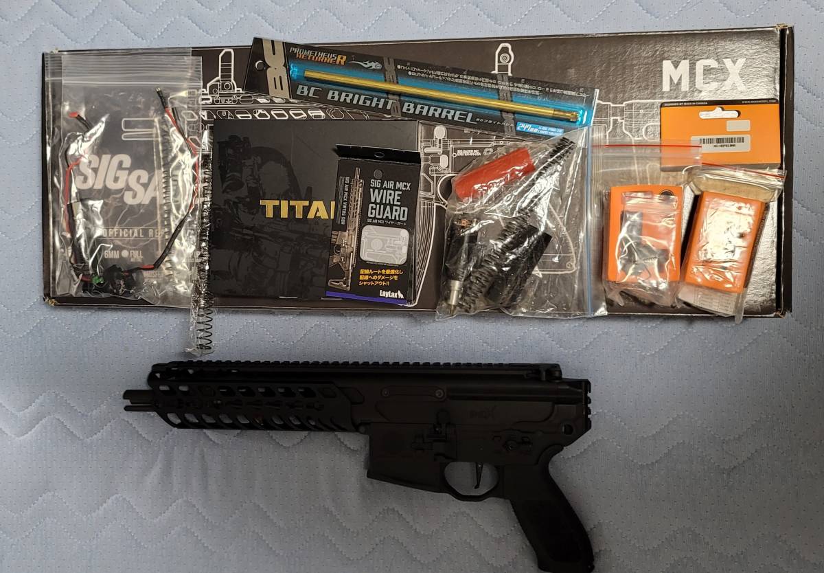 【目立った傷や汚れなし】CYBERGUN VFC MCX legacy セラコート ブラシレス フルカスタム SIG SAUER 電動ガン ...