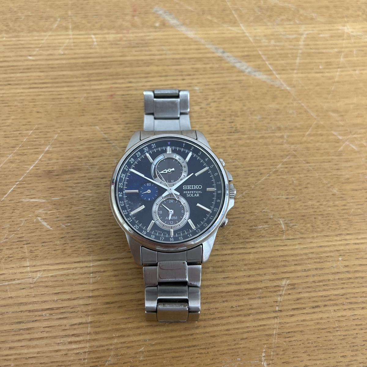 セイコー スピリット SBQK041 (型式番号：8F32-0130) ジャンク パーペチュアルカレンダー 年差時計(年差±20秒) 定価 ...