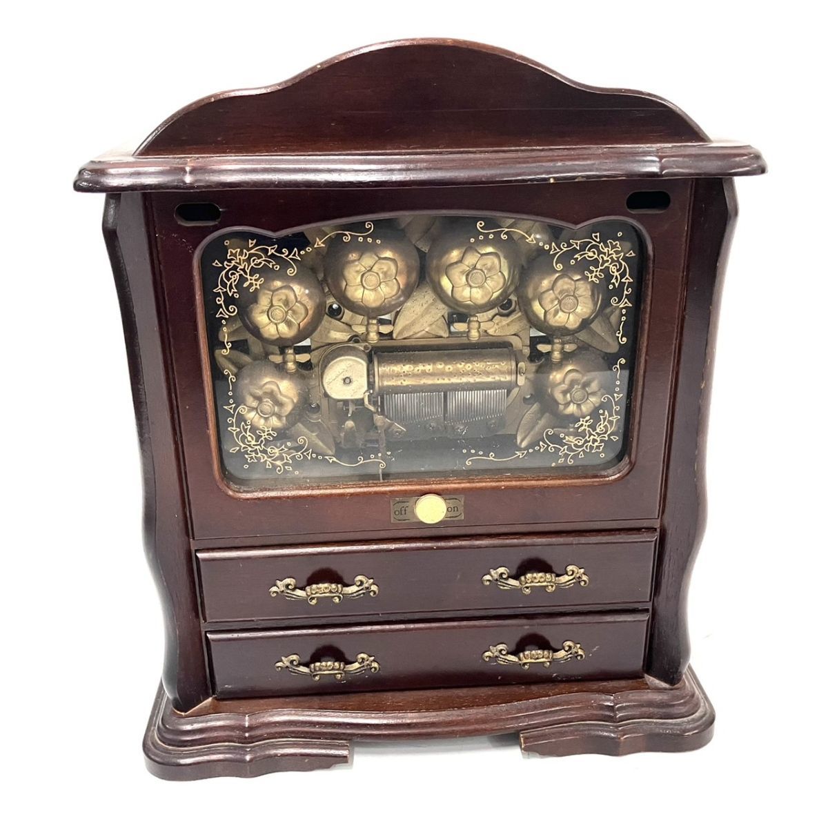 【傷や汚れあり】P064-W12-2 SANKYO サンキョー オルゴール ジュエリーボックス アンティーク 青きドナウ OR-005-0081 音出し確認済み ①の落札情報詳細 ...