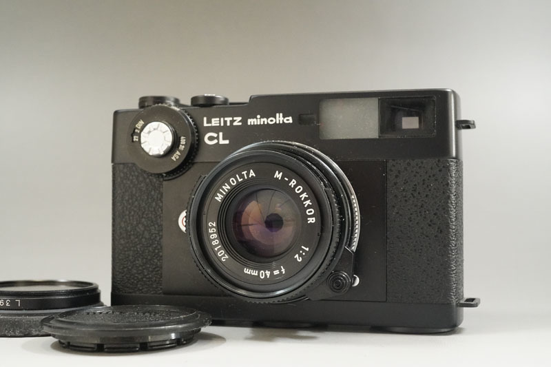 【目立った傷や汚れなし】【150】Leitz minolta/ライツミノルタ CL ボディ+レンズ M-Rokkor 1:2 f=40mm ...