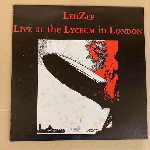 【傷や汚れあり】Led Zeppelin Led Zep Live at the Lyceum in London 2LPの落札情報詳細 ...