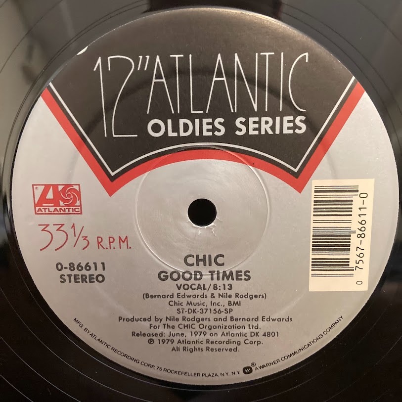 【やや傷や汚れあり】CHIC / GOOD TIMES // REGINA / BABY LOVEの落札情報詳細 - ヤフオク落札価格検索 ...