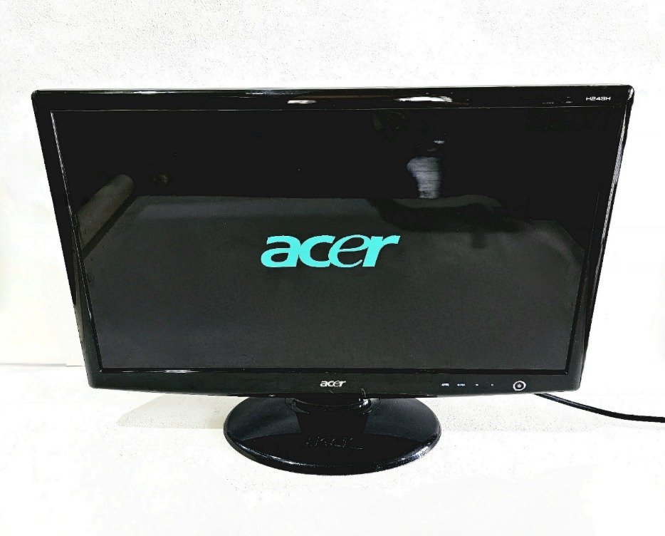 【傷や汚れあり】acer エイサー LCDモニター 24インチワイド 液晶ディスプレイ H243H 光沢 2009年製 液晶モニター PCモニター パソコン PC ゲーム ②の落札情報詳細 ...