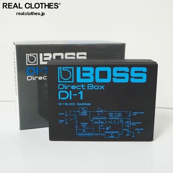 【傷や汚れあり】☆ BOSS ボス DI-1 DIRECT BOX ダイレクトボックス ② ☆中古☆の落札情報詳細 - ヤフオク落札価格検索 ...