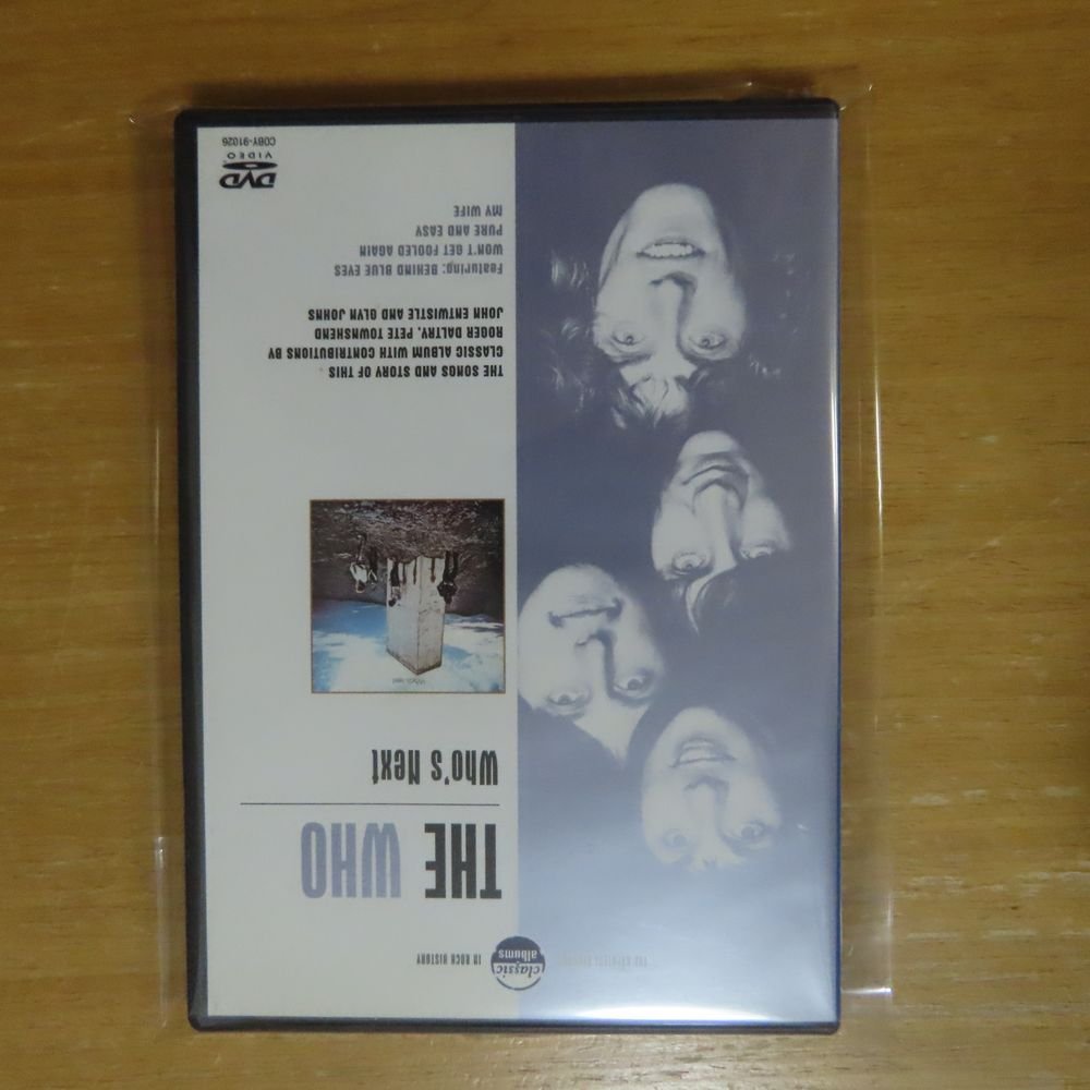 【やや傷や汚れあり】4988001959526;【DVD】ザ・フー / フーズ・ネクスト COBY-91026の落札情報詳細 - ヤフオク落札 ...