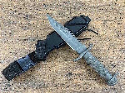 【やや傷や汚れあり】BuckMaster MODEL NO.184 KNIVES ナイフ バックマスター 184 サバイバルナイフ シース ...