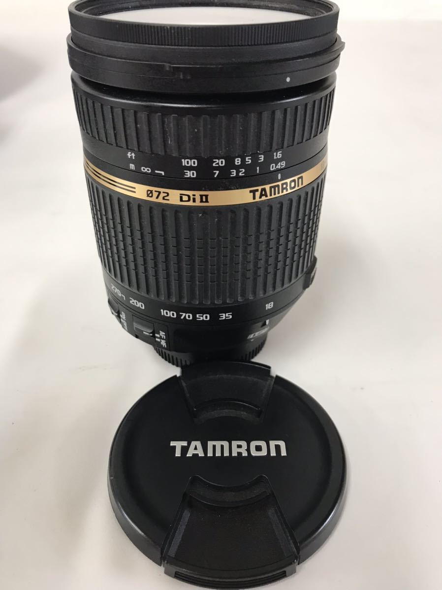 【傷や汚れあり】K527-A4a60 TAMRON 72 DiII タムロン 望遠ズームレンズ AF18-270mm 1:3.5-6.3 ニコン用の落札情報詳細 - ヤフオク落札価格検索 オークフリー