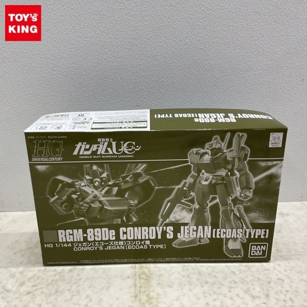 【目立った傷や汚れなし】1円〜 HGUC 1/144 機動戦士ガンダムUC ジェガン エコーズ仕様 コンロイ機の落札情報詳細 - ヤフオク落札価格検索 オークフリー