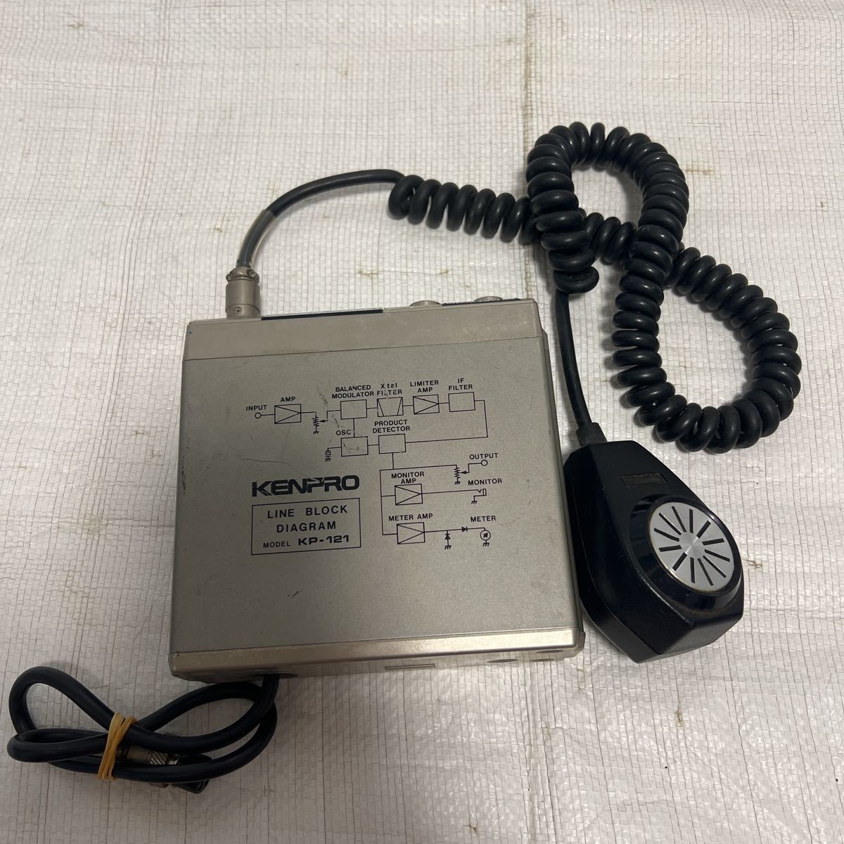 【傷や汚れあり】KENPRO ケンプロ RF SPEECH PROCESSOR スピーチプロセッサー KP-121 アマチュア無線 現状品の ...