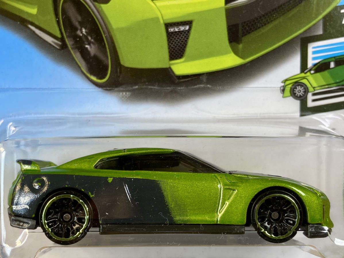 【やや傷や汚れあり】☆ ホットウィール 2019 SPEED BLUR ☆ HOT WHEELS - ‘17 NISSAN GT-R [R35 ...