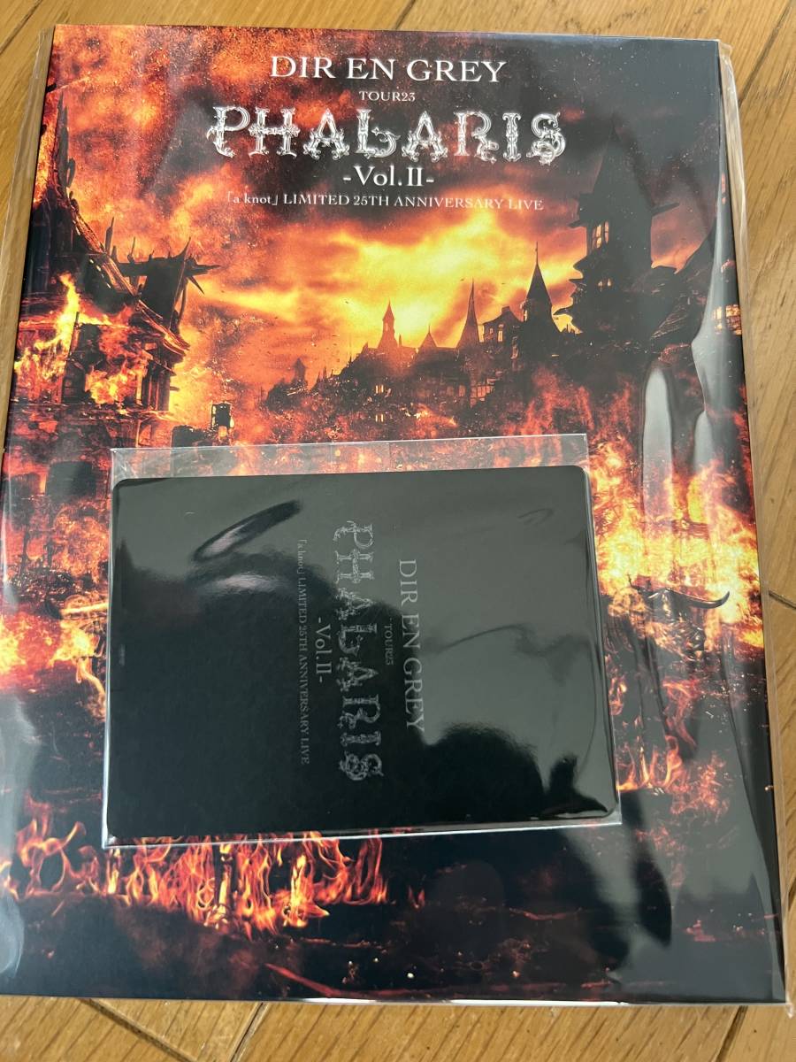 【未使用】DIR EN GREY a knot FC限定 ブルーレイ 新品未使用 LIMITED 25TH ANNIVERSARY LIVE KBSホール TOUR23 PHALARIS ...