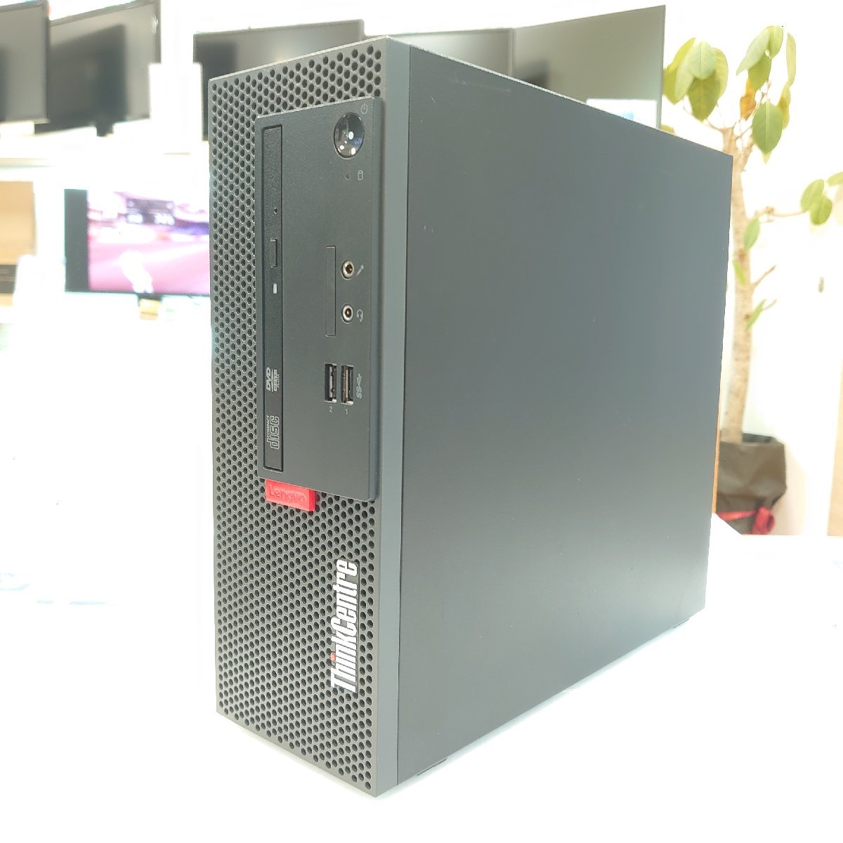 【やや傷や汚れあり】PC堂1 1円～ Windows10 Pro Lenovo ThinkCentre M710e Small 10UR-0028JP Core i5-6400 メモリ ...