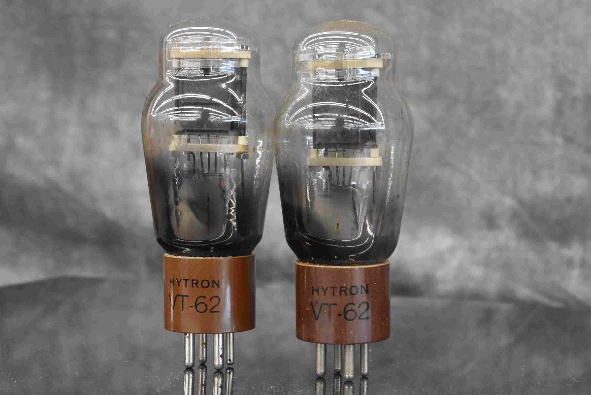 【やや傷や汚れあり】F☆HYTRON VT-62 真空管 2本 VT62 ハイトロン⑤ ☆現状品☆の落札情報詳細 - ヤフオク落札価格検索 オークフリー