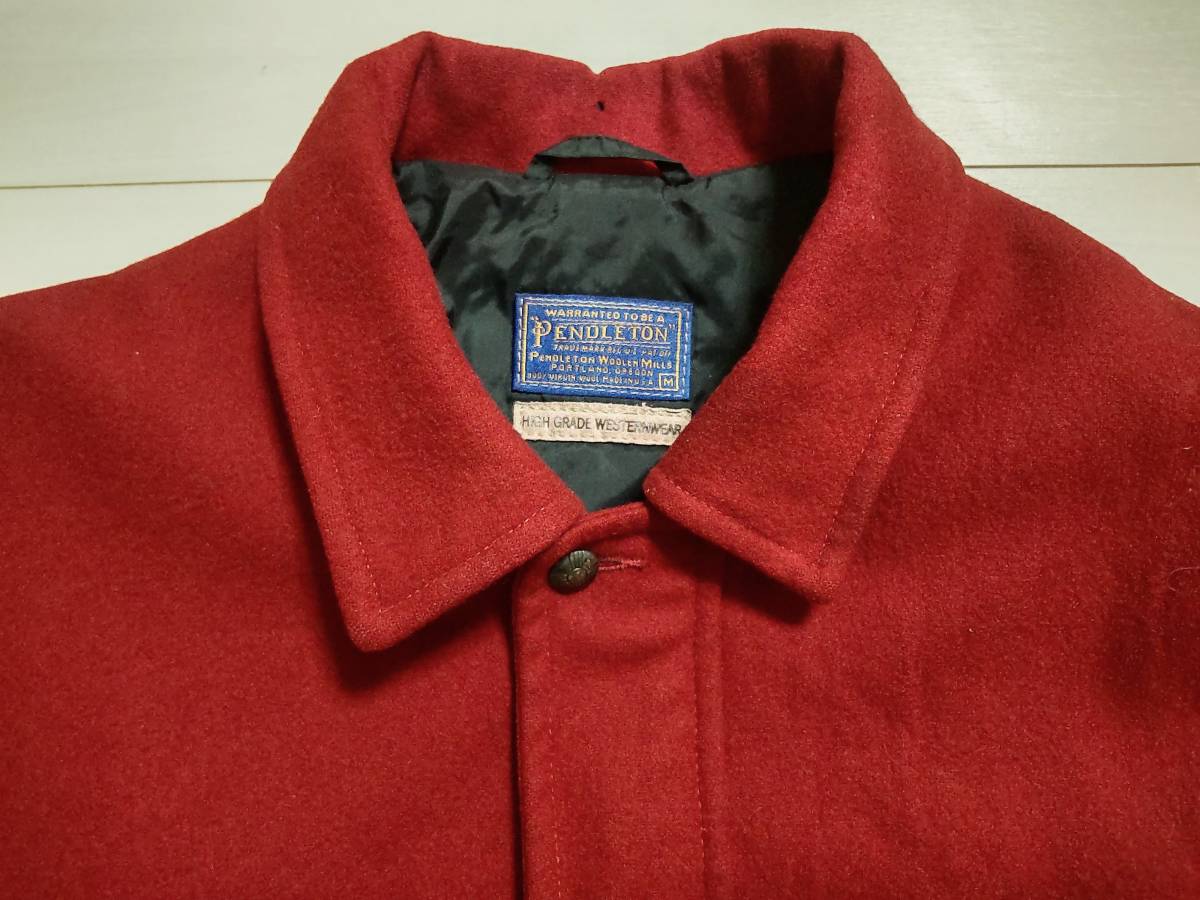 80s usa PENDLETON thinsulate 3m アウトドアマン ハンティング ジャケットウール オリーブ ペンドルトン シンサレート 80年代 米国製 Lの落札情報詳細 ...