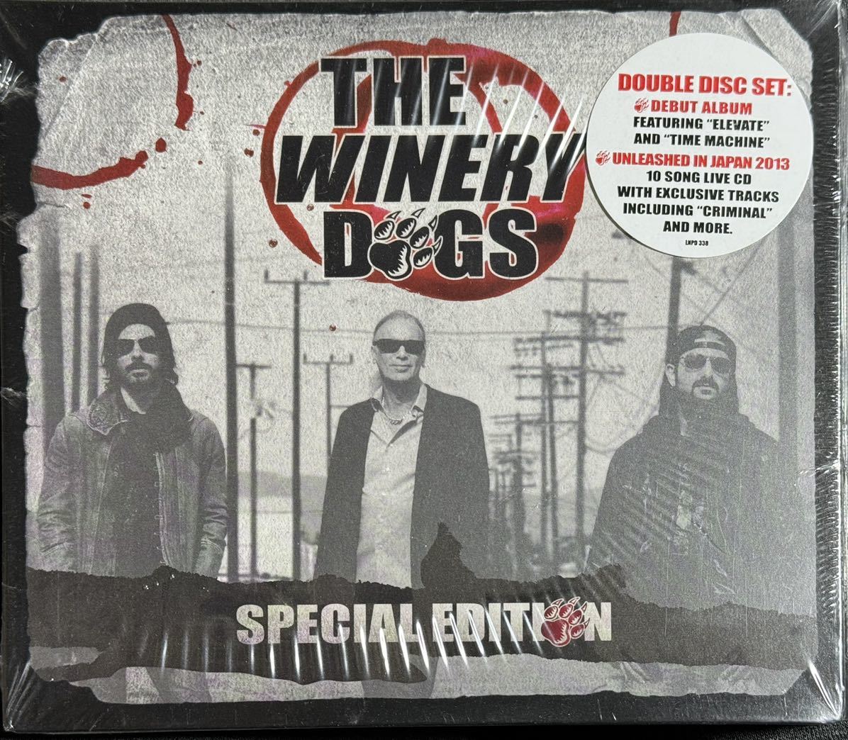 【未使用】新品未開封 THE WINERY DOGS★SPECIAL EDITION 2枚組 ビリーシーン リッチーコッツェン マイクポート ...