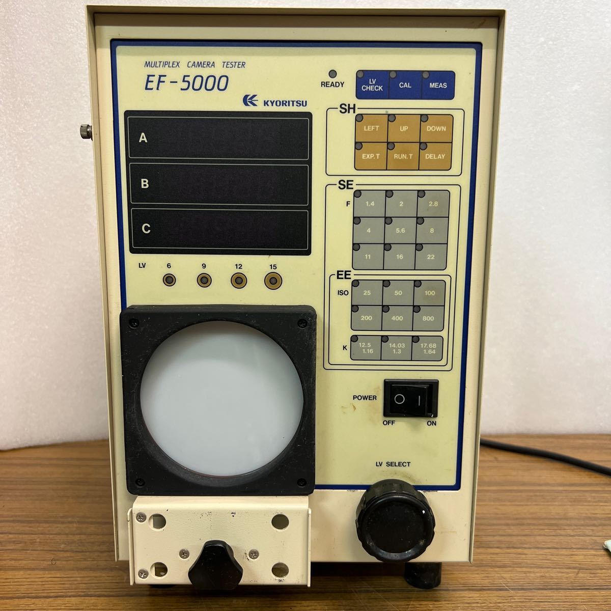 【傷や汚れあり】EF-5000 ARROWIN KYORITSU 京立電機 MULTIPLEX CAMERA TESTER 通電のみ確認の落札 ...