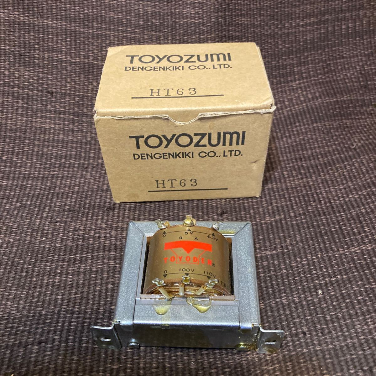 【未使用】TOYOZUMI 電源トランス HT63 3A 未使用 動作未確認の落札情報詳細 - ヤフオク落札価格検索 オークフリー